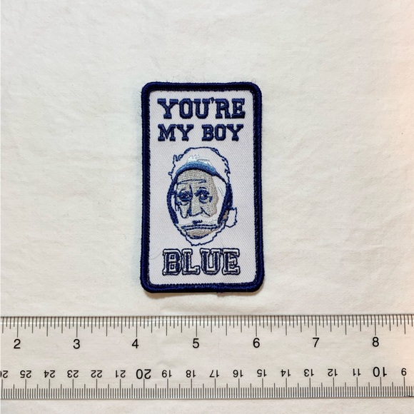 Accessories | Youre My Boy Blue Old School Velcro Backing Patch | Poshmark